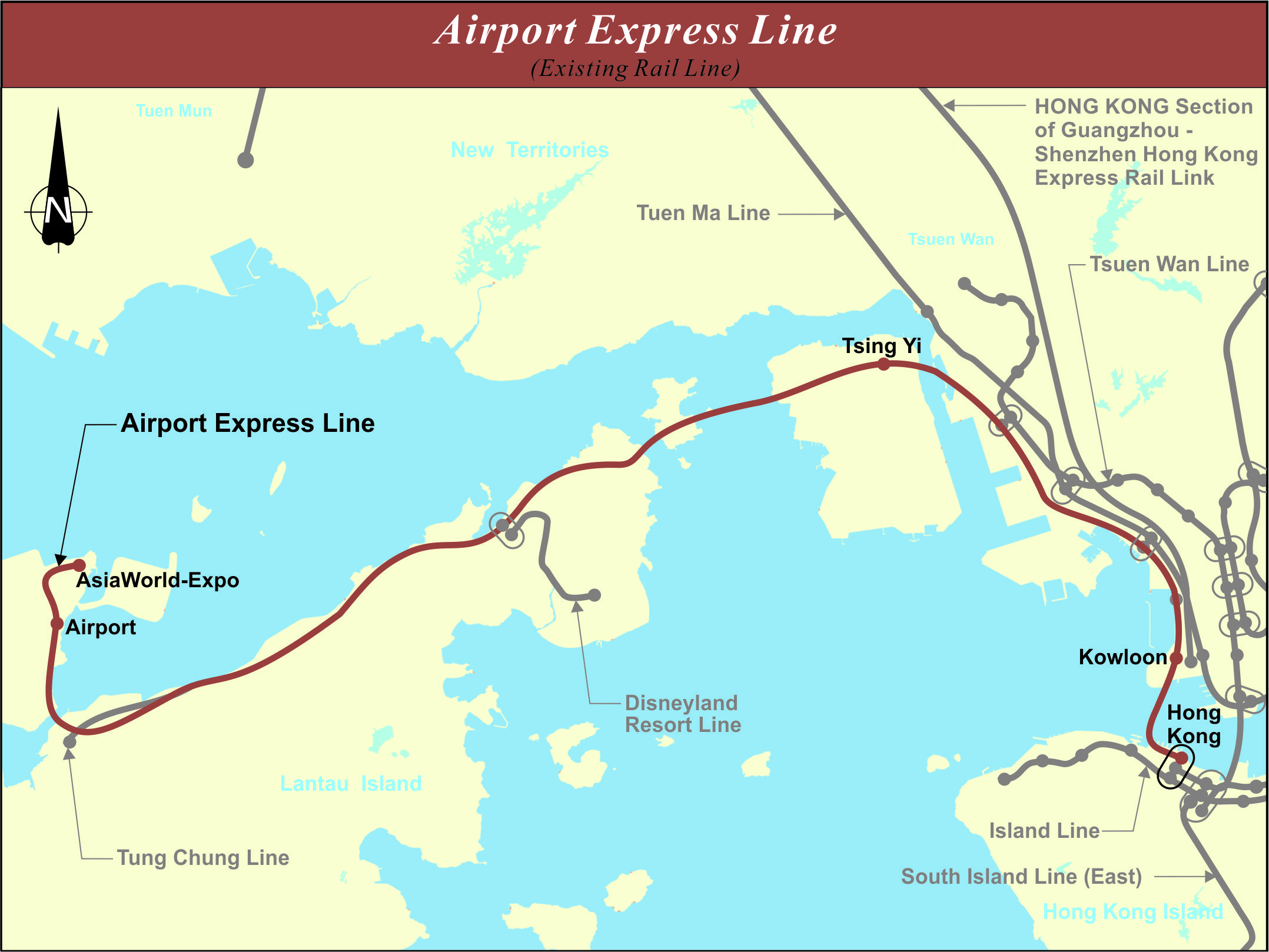 Highways Department Airport Express Line Highways Department Airport Express Line